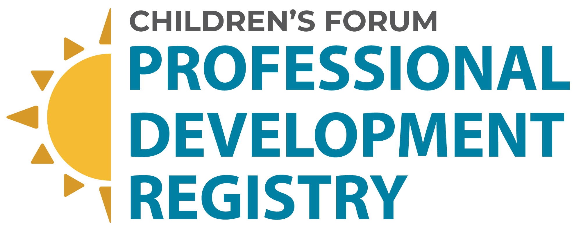 Professional Development Registry - Children's Forum